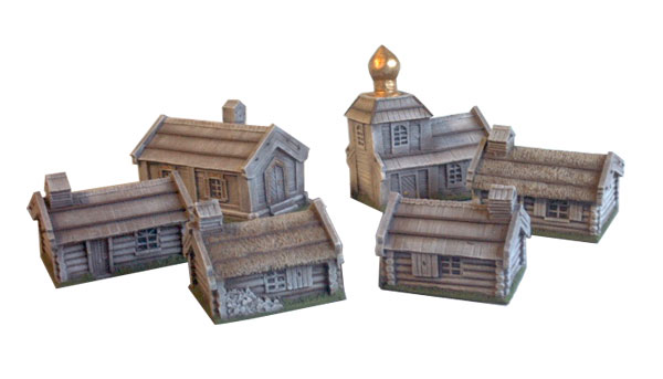 [TMP] "28mm Russian Rural buildings." Topic